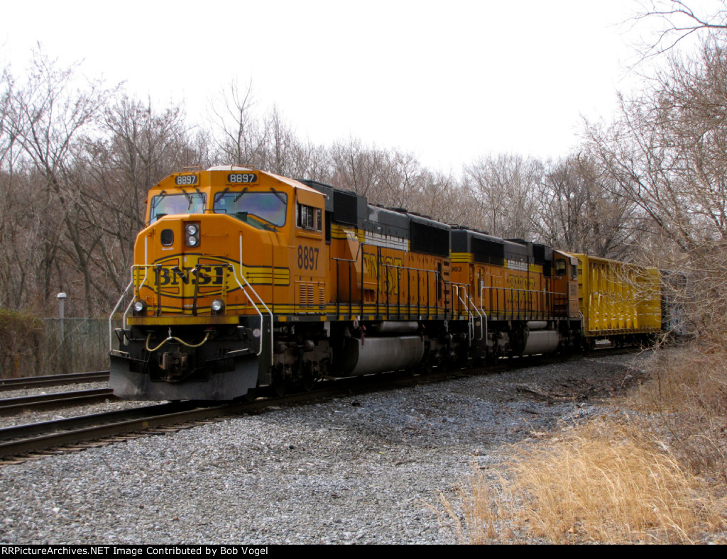 BNSF 8897 and 9963